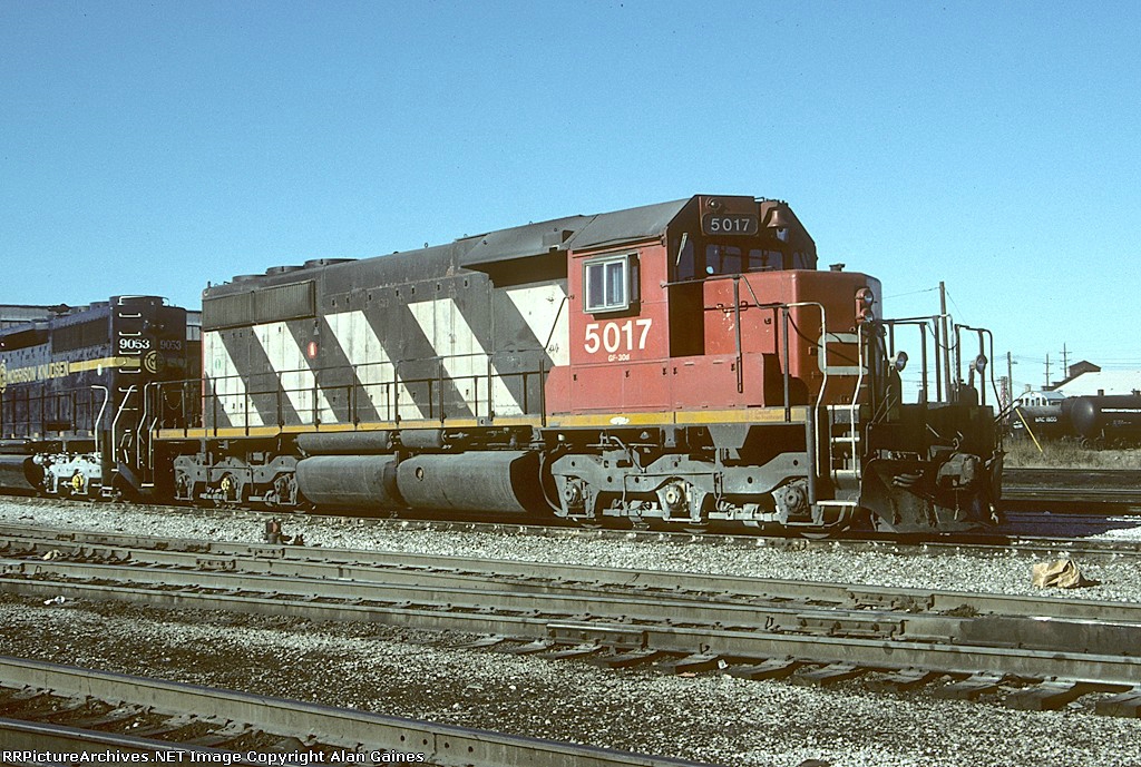 CN SD40 5017